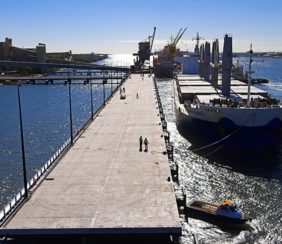 PINKENBA WHARF Earth Friendly Concrete PINKENBA WHARF Earth Friendly Concrete